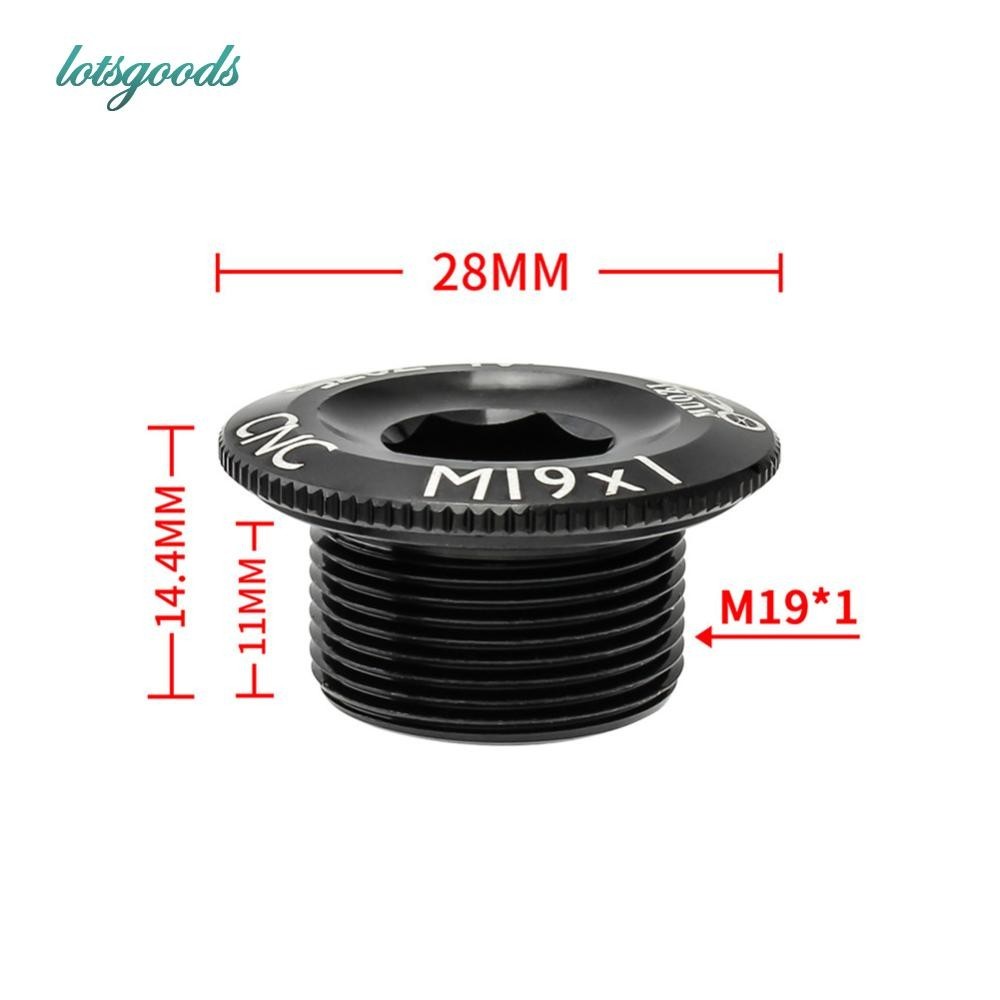 MTB Road Bike M19 Crank Cover Screws Fixed Gear Crankset Bolt Cap ...