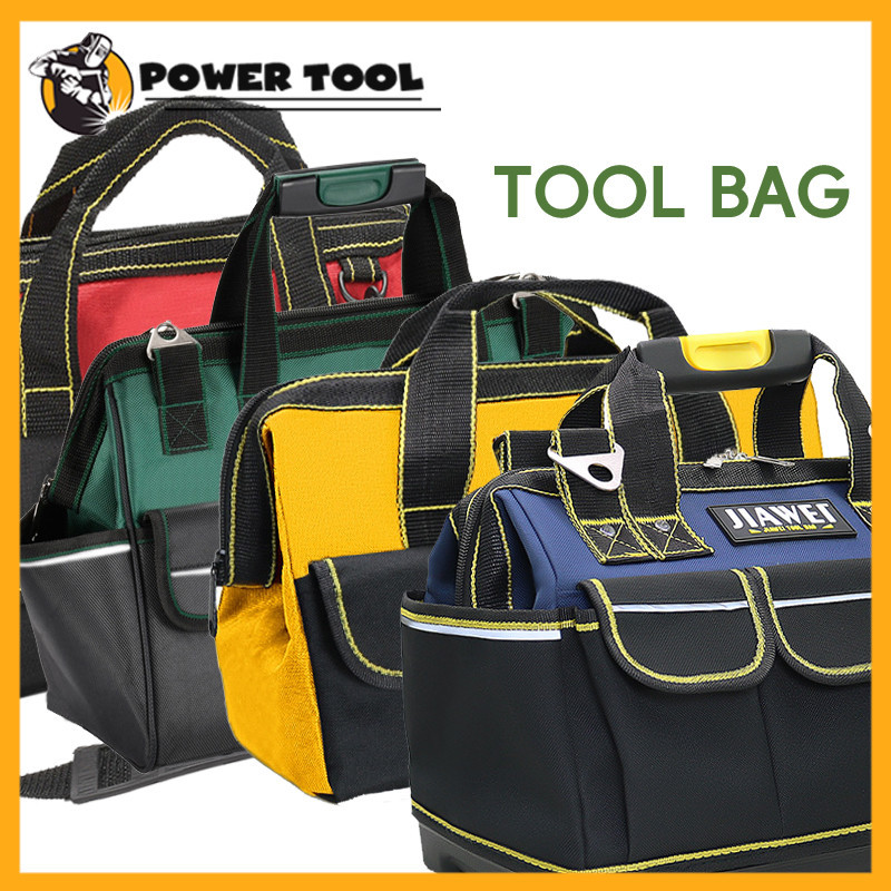 13-23 Inch Pro Tool Tote, Heavy-Duty Electrician tool bag, HVAC tool ...