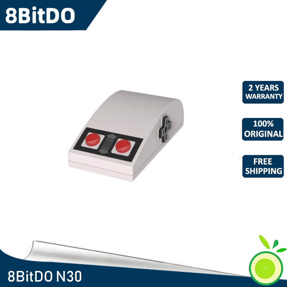8BitDO N30 2.4G Wireless Mouse Retro Cross Key Mute Optoelectronic ...