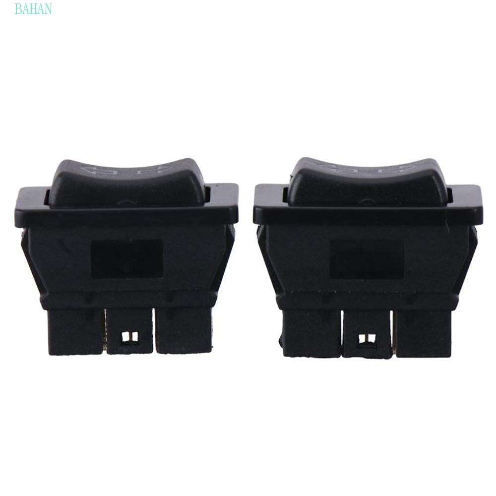 BAHAN Car Window Switch, Black Metal Switch, Universal Window Switch ...