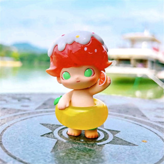 PopMart Dimoo Mango Grapefruit Shaved Ice Hanging Card 3D Finished ...