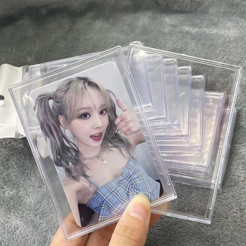 1pc/3pcs Transparent Card Brick Kpop Photo Card Cover Card Holder ...