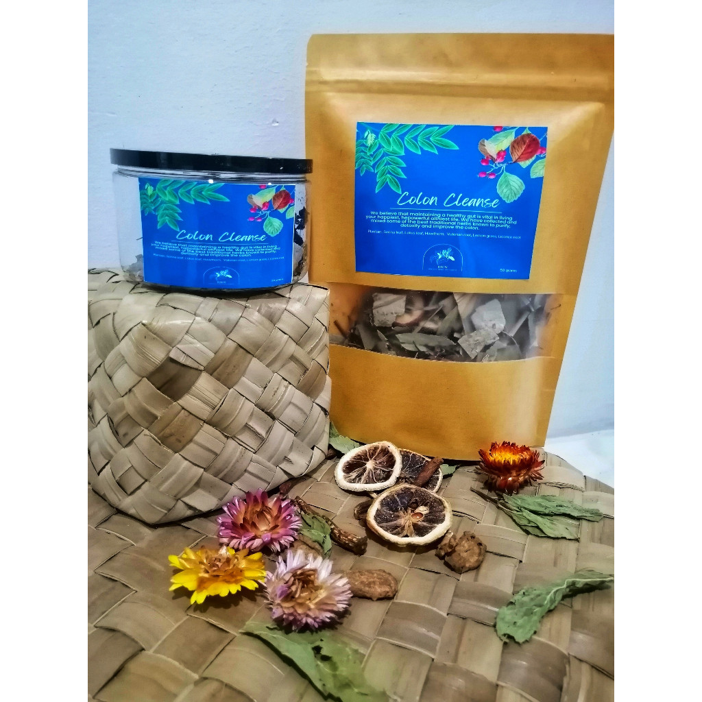 HERBAL TEA BLEND - COLON CLEANSE 30 grams/50 grams/100 grams | Shopee ...