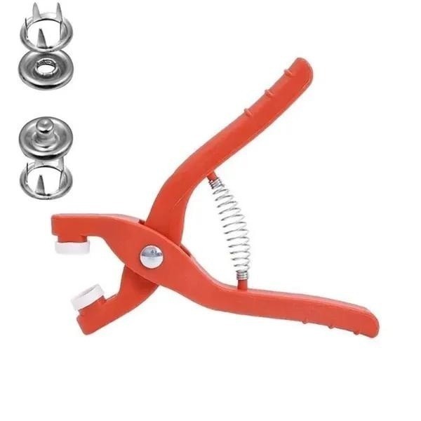 Snap Button Plier Set Metal Automatic Button Snap Kit With Fastener ...