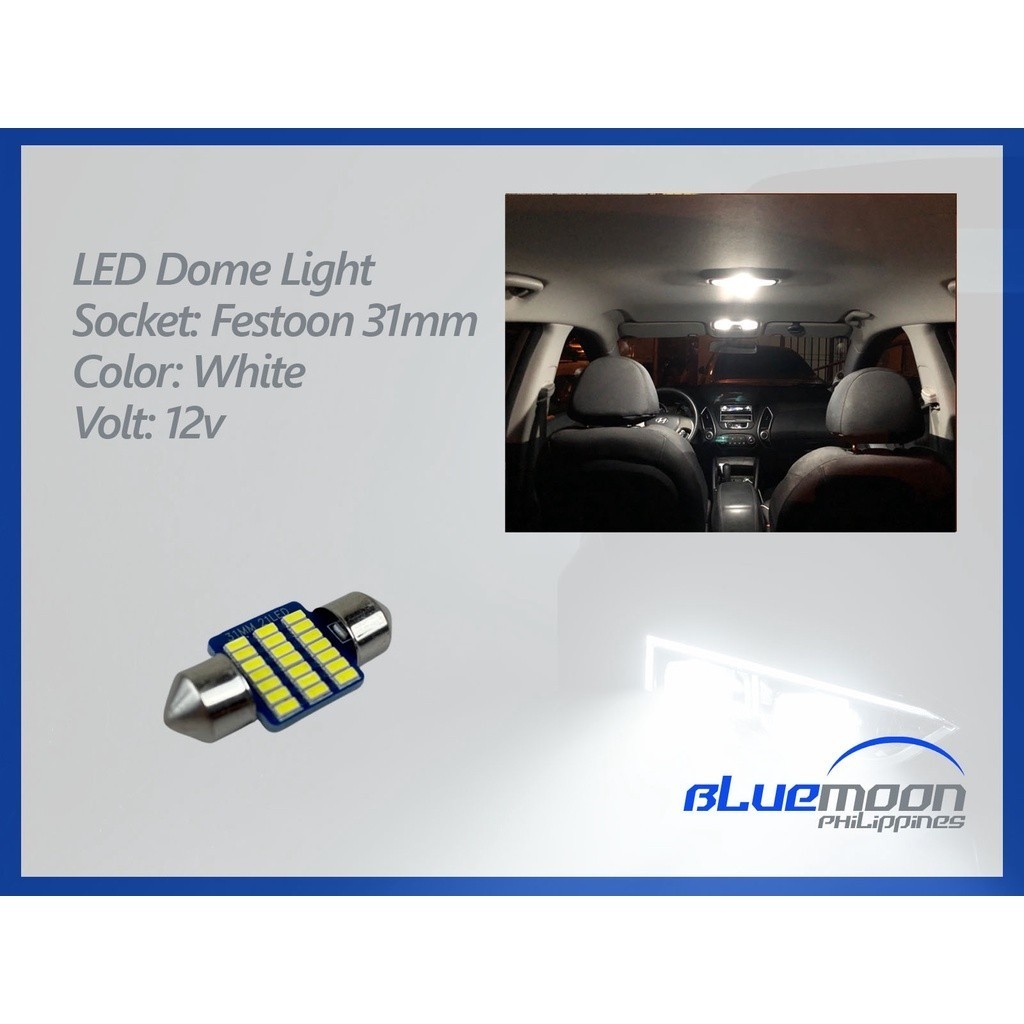 LED Dome/Map/Reading Light Festoon 31mm | Shopee Philippines