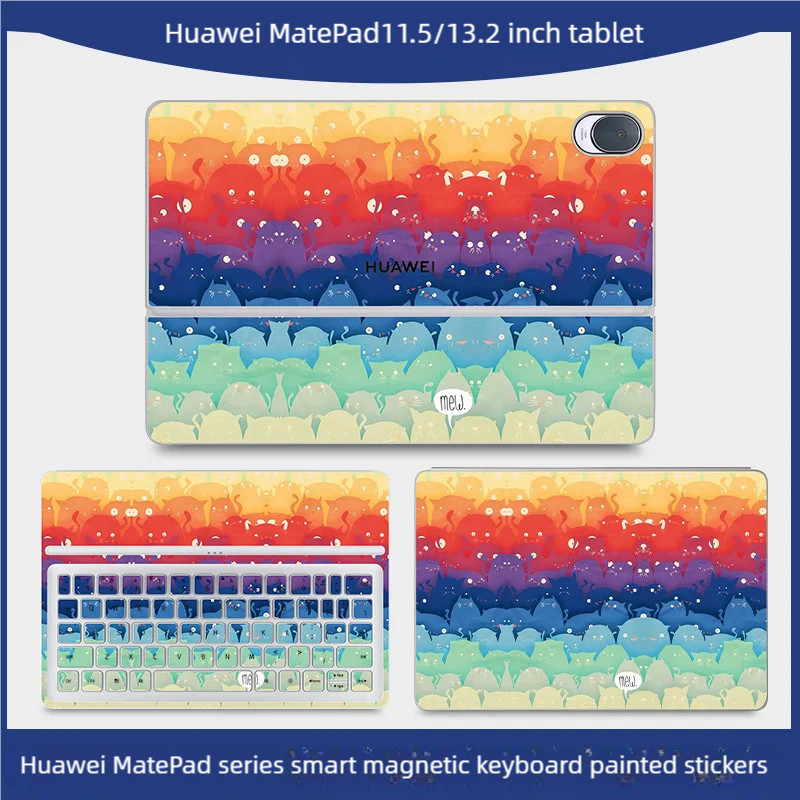 Tablet+Keyboard Skin Sticker For HUAWEI 2023 MatePad Pro 13.2 inches ...