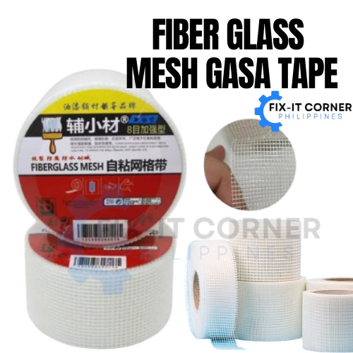 GASA TAPE Gypsum fiber glass tape 30 METER II FIX-IT CORNER PH | Shopee ...