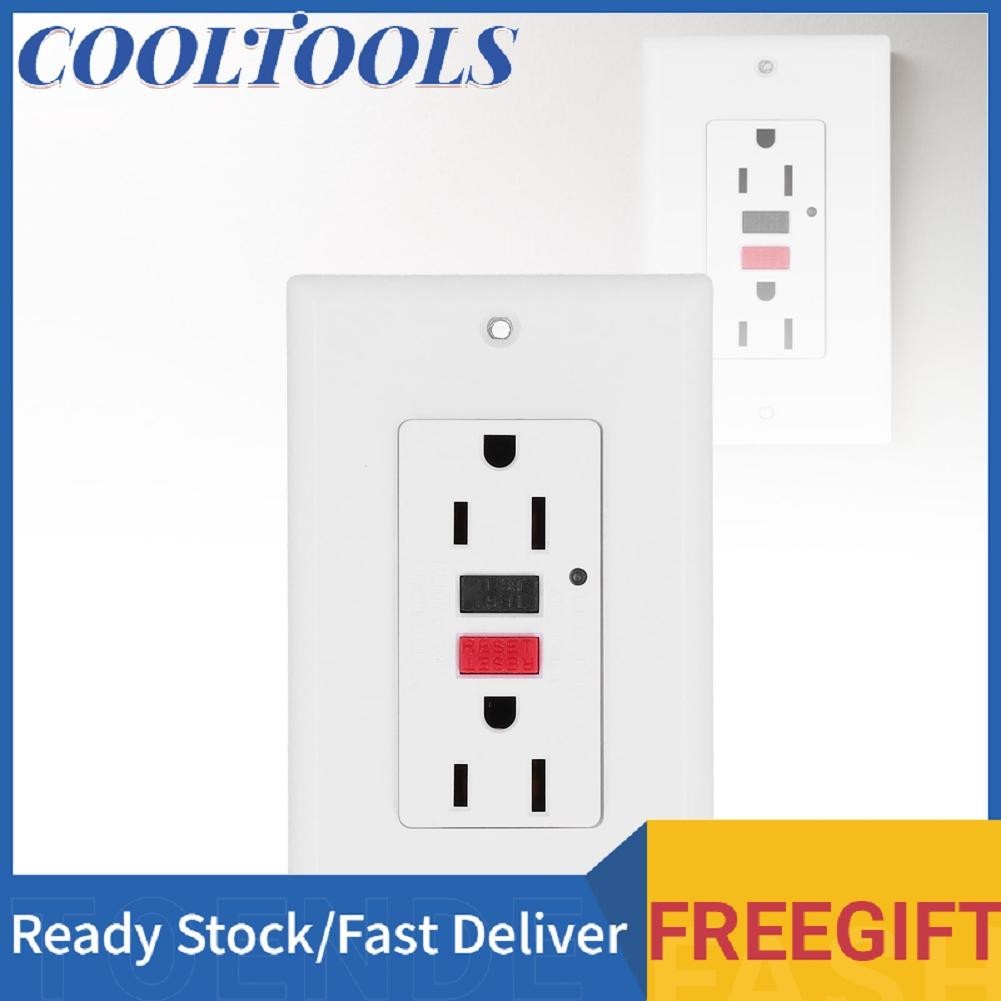 Cooltools Prise Electrique Wall Plug Outlet American GFCI Smart Ground ...
