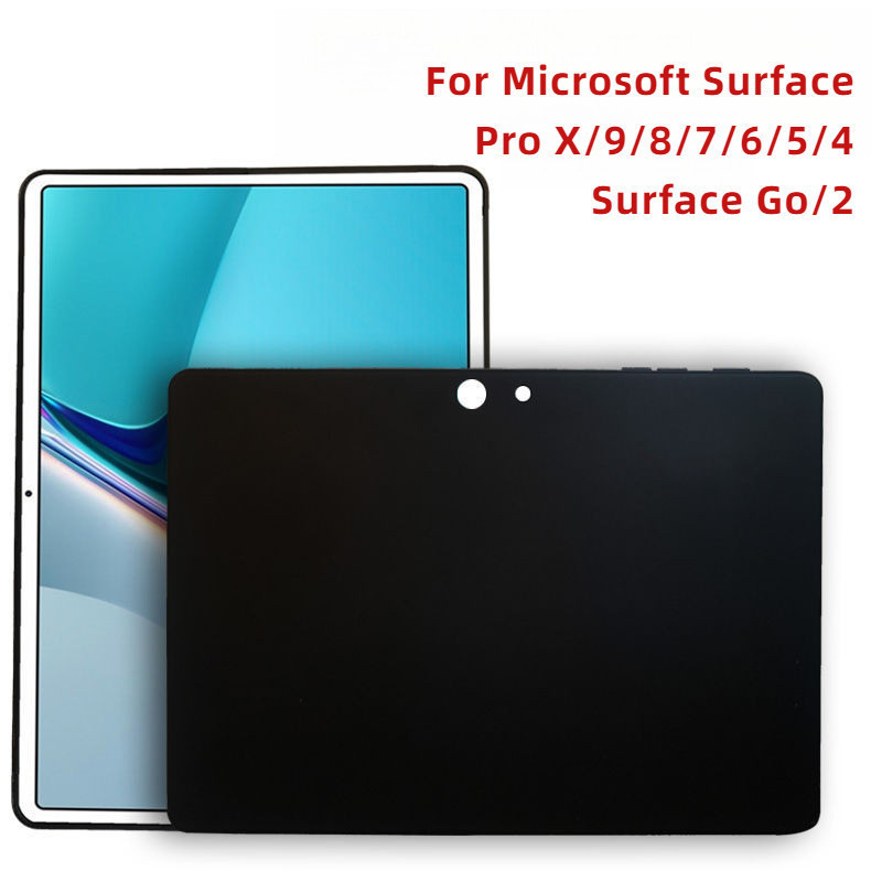 Case For Microsoft Surface Pro 9 8 7 6 5 4 Soft TPU Back Protect Cover ...