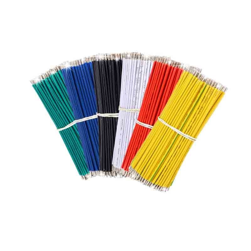 100PCS Double headed tin plated wire thin wire 100mm solder wire ...