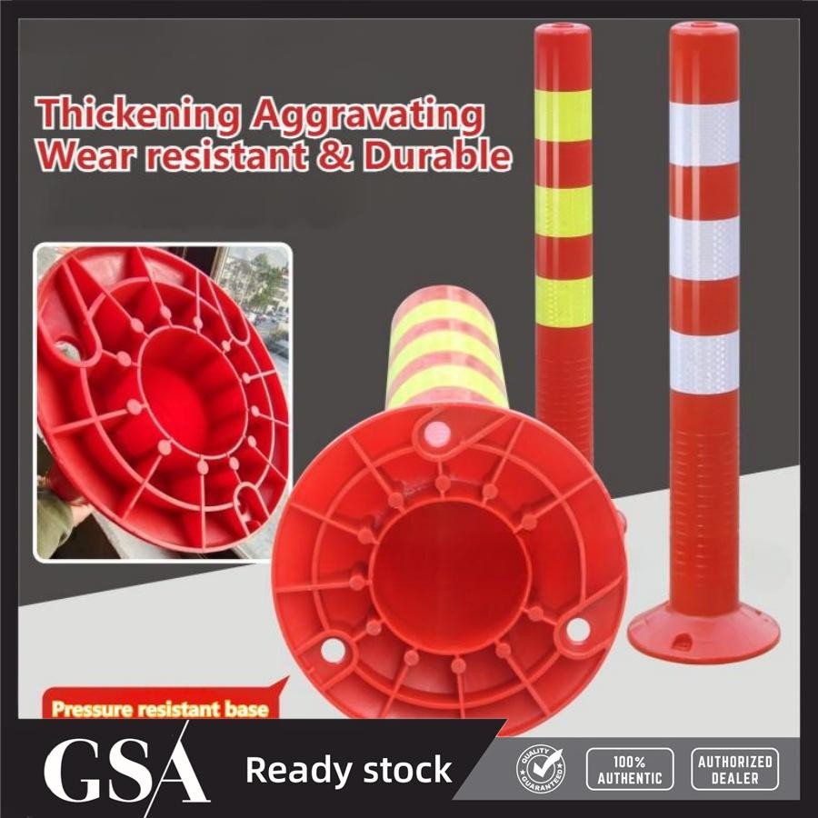 68CM Traffic Flexible Barricade Pole Barricade Pole Safety Cone Road ...