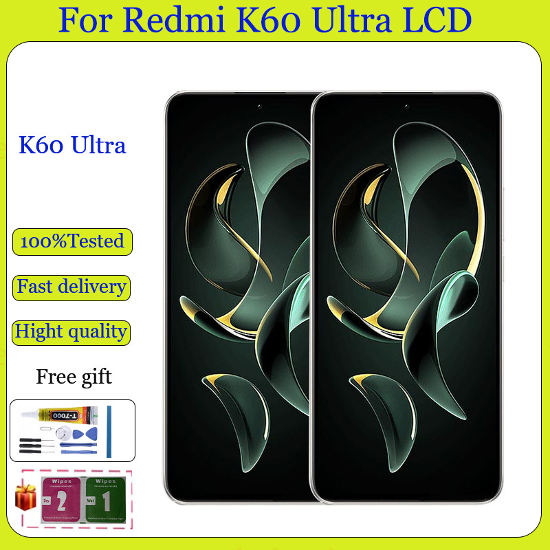 Original AMOLED For Redmi K60 Ultra LCD Display Touch Screen ...
