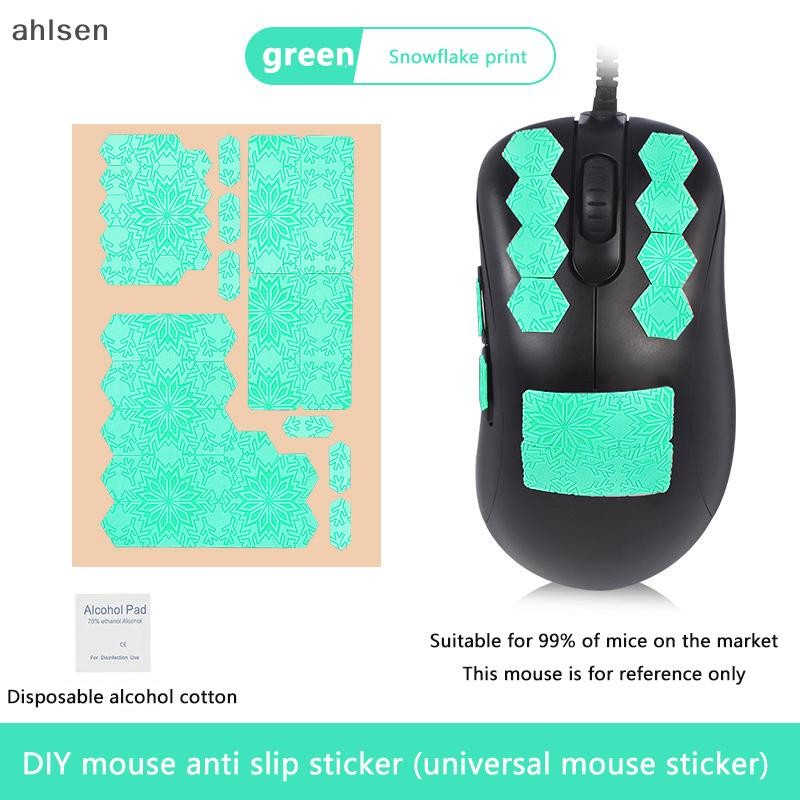 ahlsen Non Slip Suck Sweat Mouse Grip Tape Skate Sticker Mice Anti-Slip ...