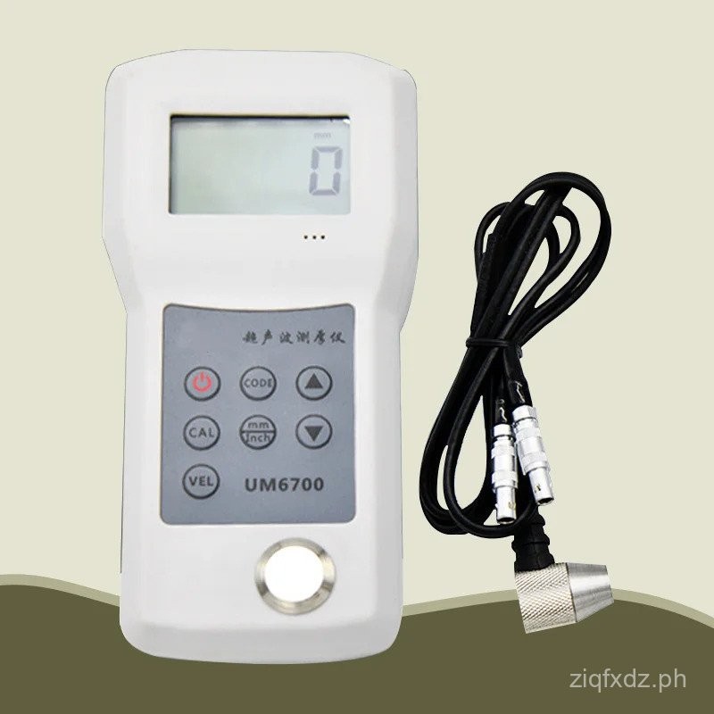 High Precision Material Thickness Gauge Ultrasonic Metal Steel Plate ...