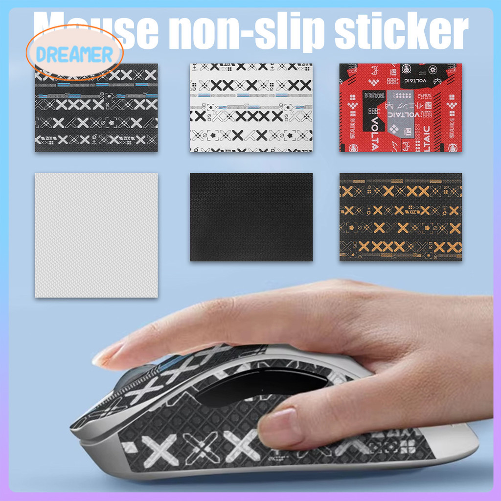 Mouse Sticker 15cmx11cm DIY Mouse Grip Tape Sweatproof for Gaming Mouse ...