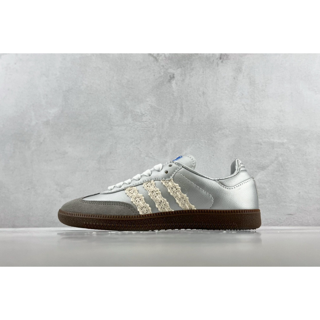 Adidas Samba Vegan Liquid Silver | Shopee Philippines