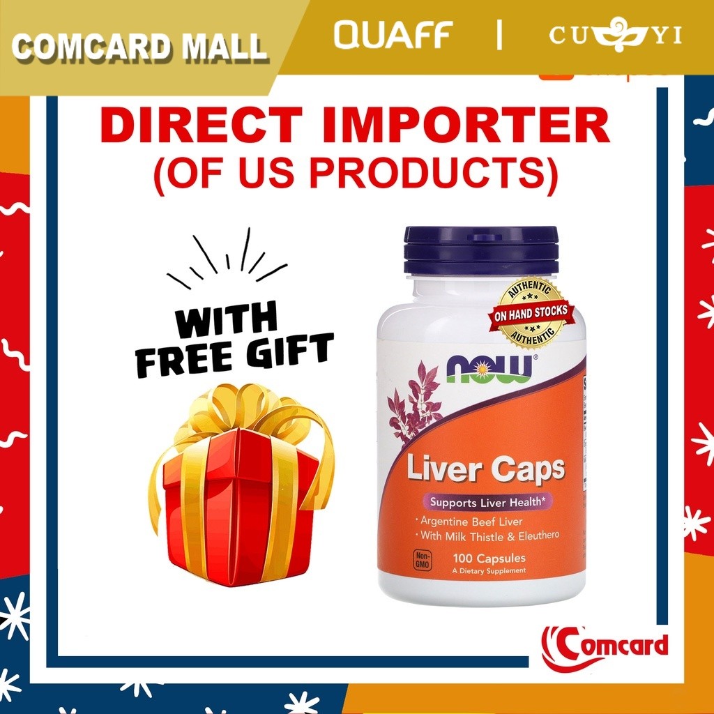NOW Foods, Liver Caps, 100 Capsules | CPM | Shopee Philippines