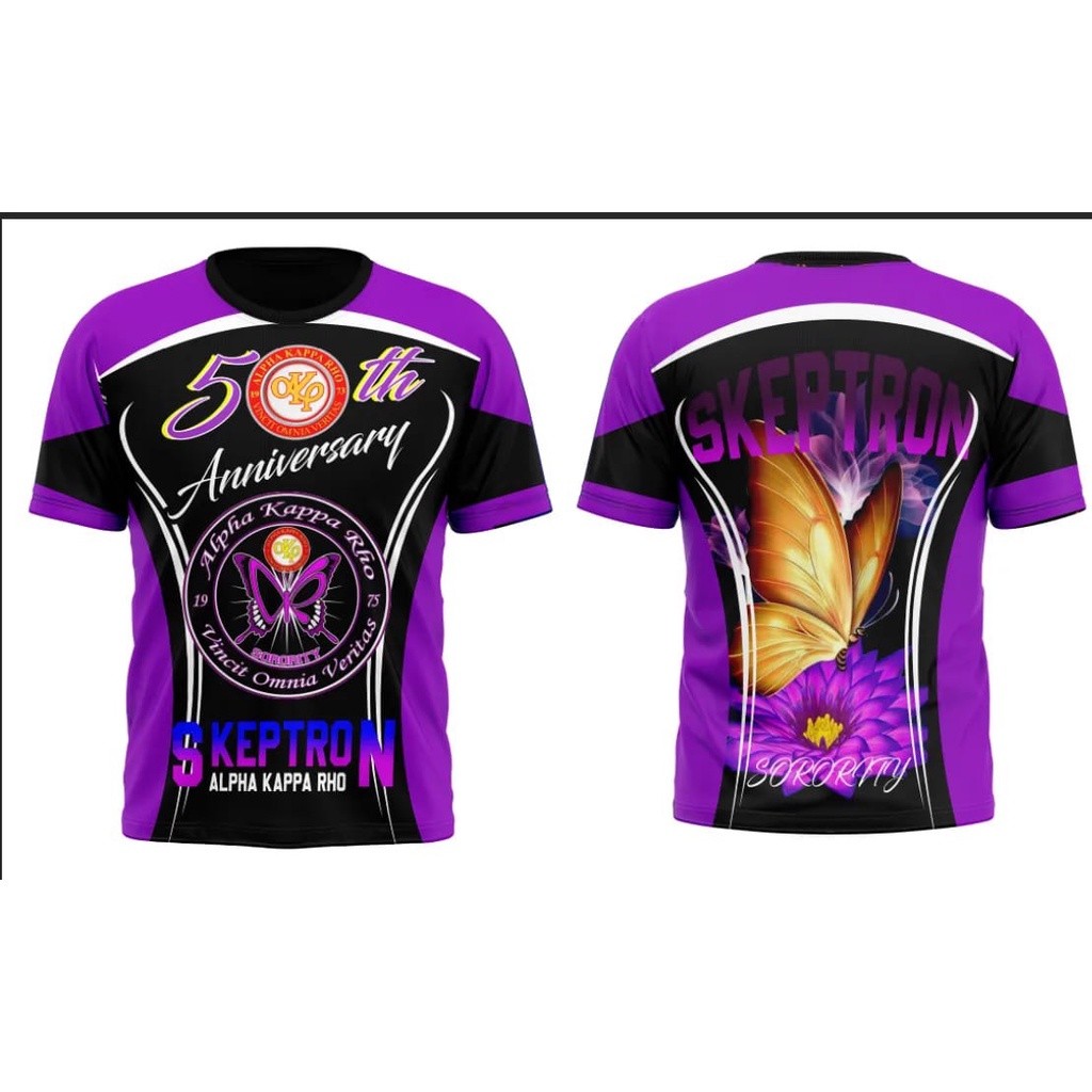 AKP 50th Anniversary AKP T-Shirt Alpha Kappa Rho Full Sublimation Frat ...