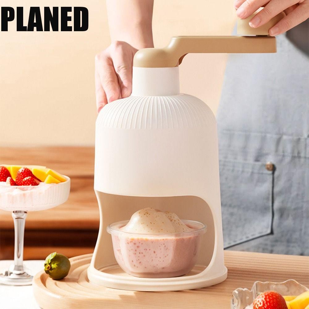 PLANED Mini Manual Ice Shaver, Manual Hand Crank Manual Shaved Ice|Ice ...