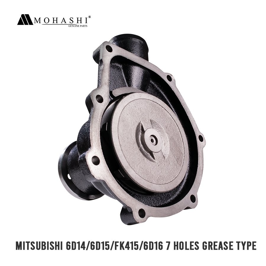 MITSUBISHI 6D14 6D15 6D16 (7 HOLES) GREASE TYPE WATER PUMP ASSEMBLY ...