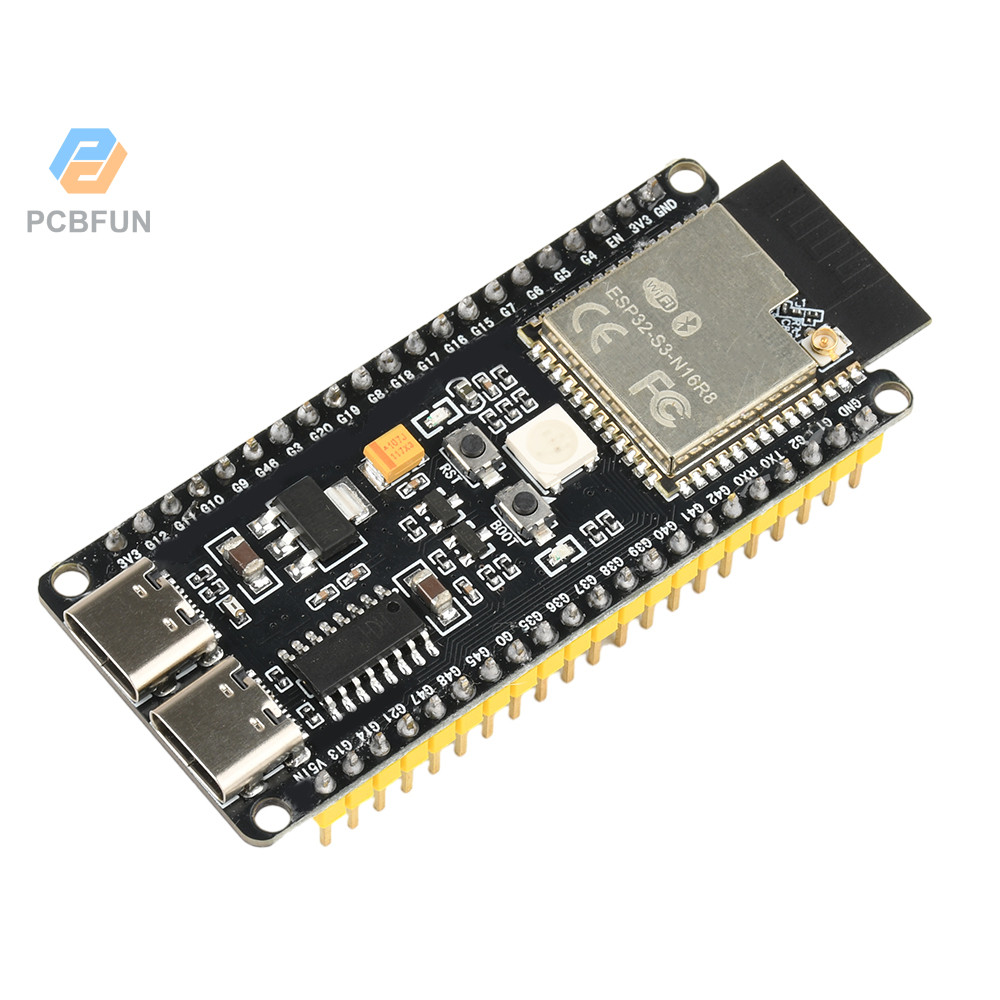 Pcbfun ESP32-S3 N16R8 Development Board Programming Board Xiaozhi Ai Intelligent Voice Machine ...