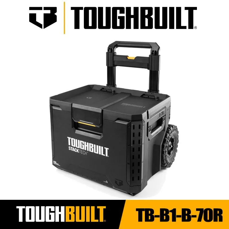 TOUGHBUILT System Stackable Combinable Trolley Industrial Storage Tug ...
