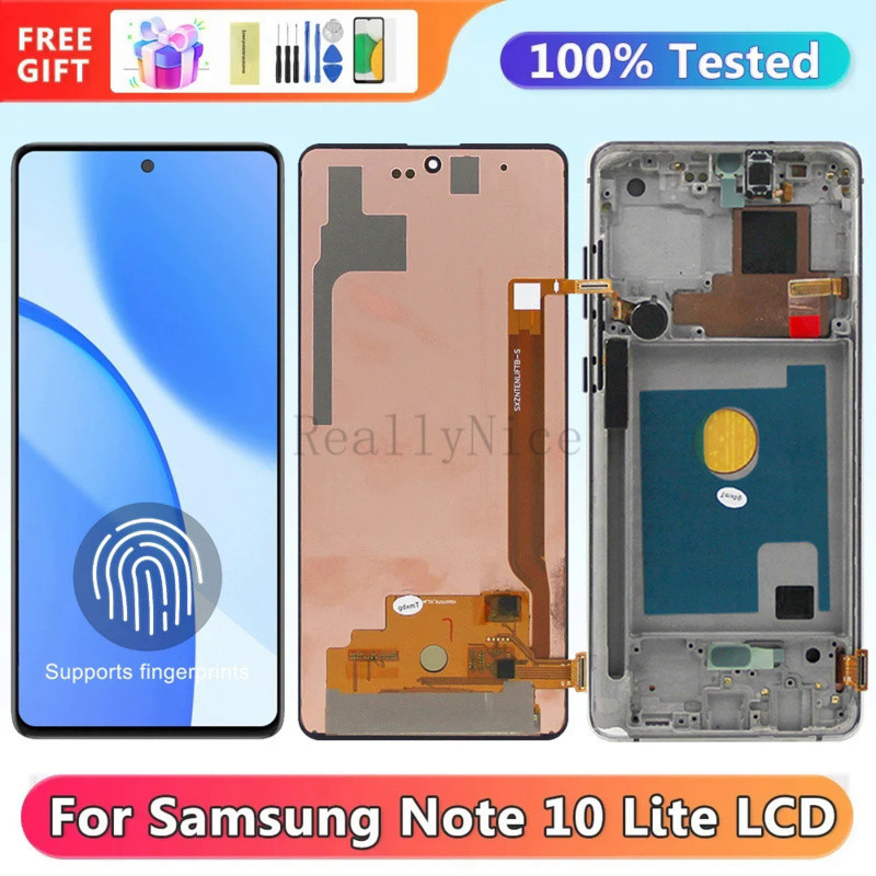 AMOLED Screen for Samsung Galaxy Note 10 Lite N770 N770F N770F/DS Lcd ...