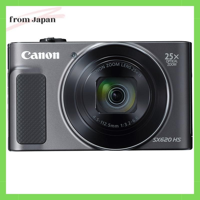 Canon Compact Digital Camera PowerShot SX620 HS Black 25x optical zoom ...