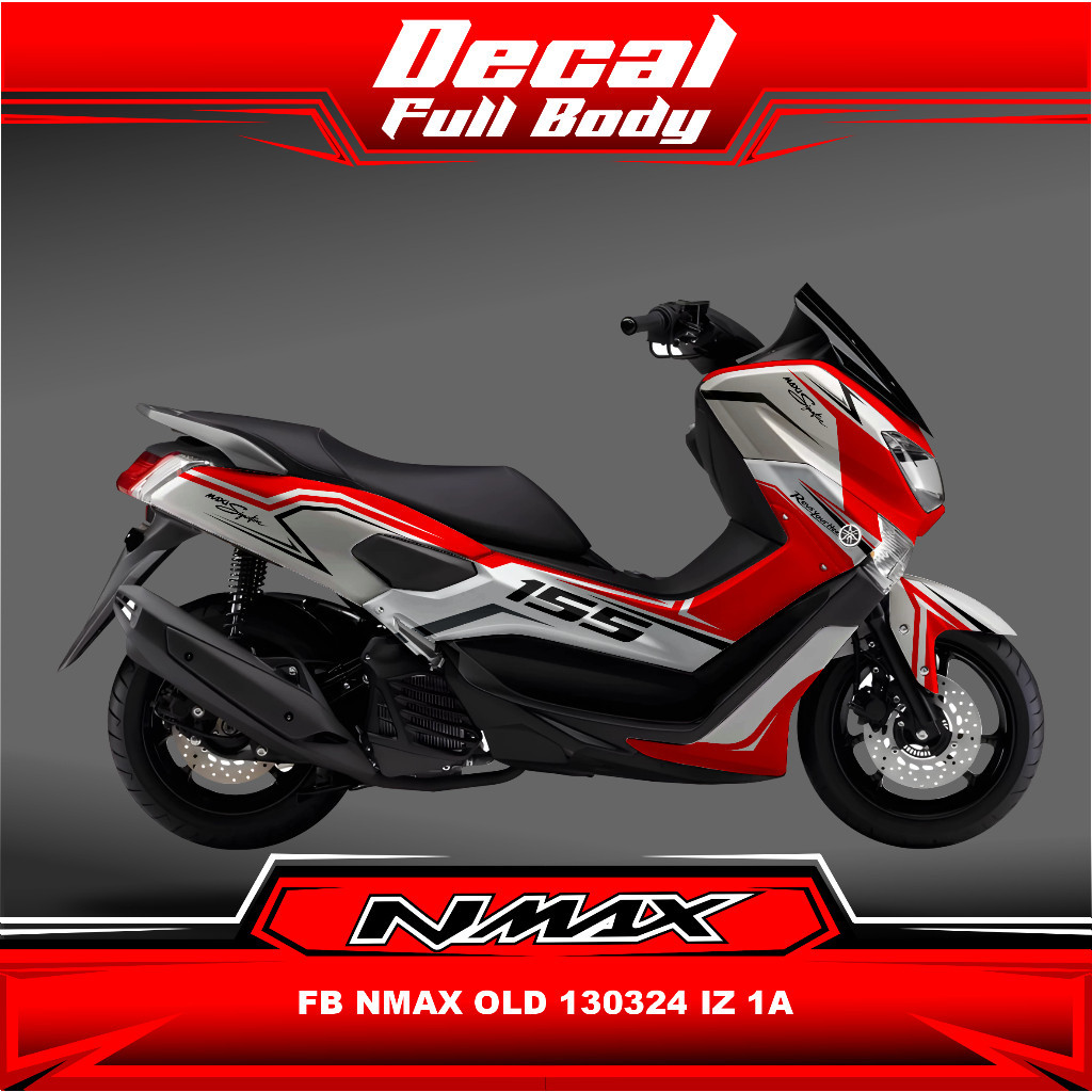 YAMAHA NMAX OLD Full Body FB NMAX OLD Motorcycle Decal Stickers 130324 ...