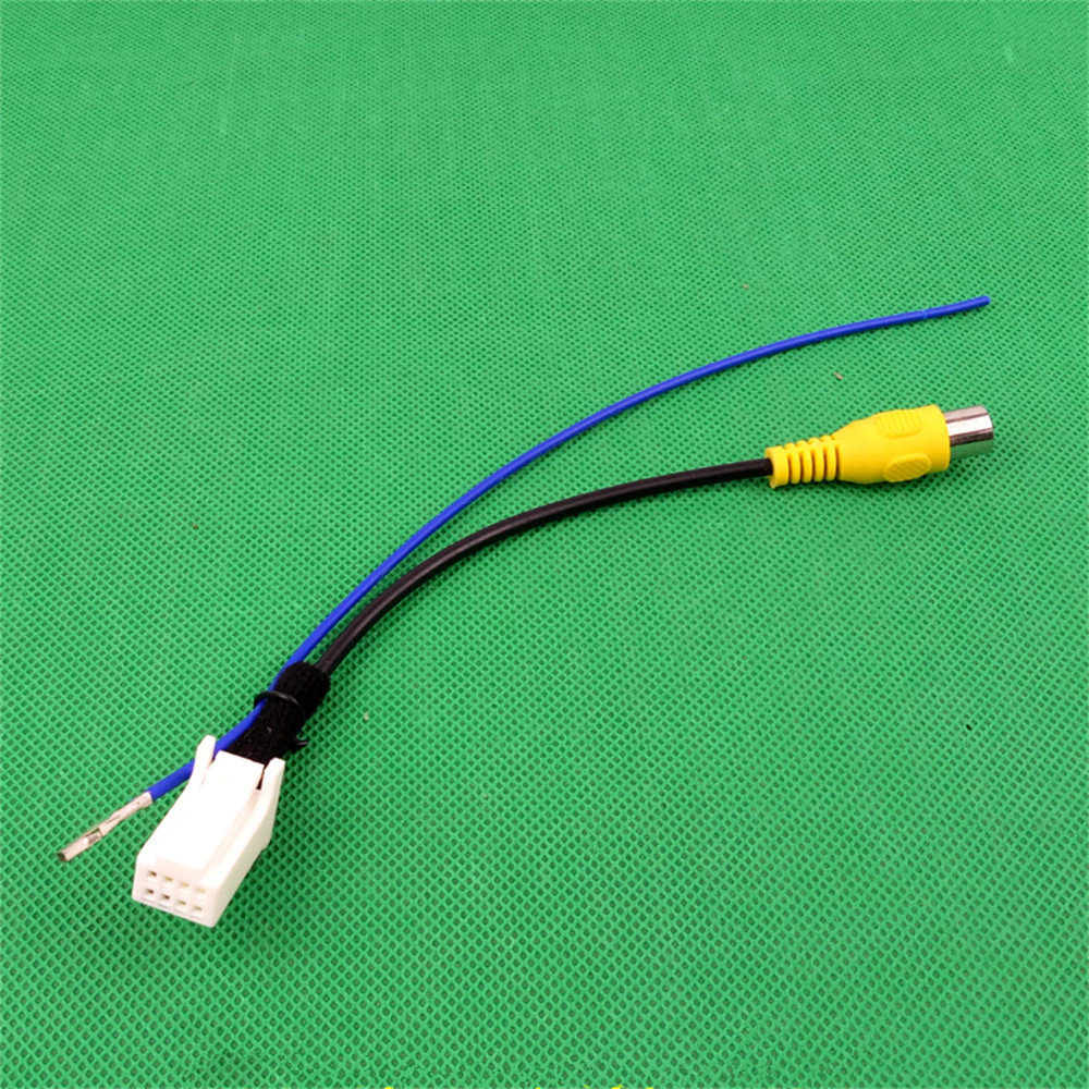 For Subaru Stereo Reverse Rear Camera Video Plug Converter Cable ...