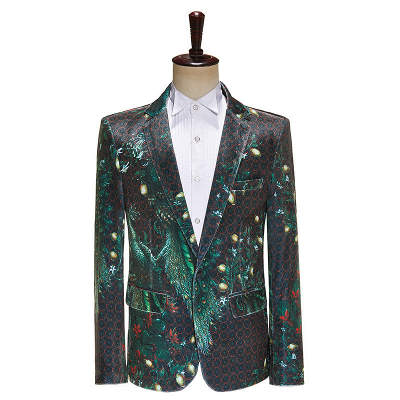 Men's Personal Photo Studio Photography Suit Stage Host Performance ...