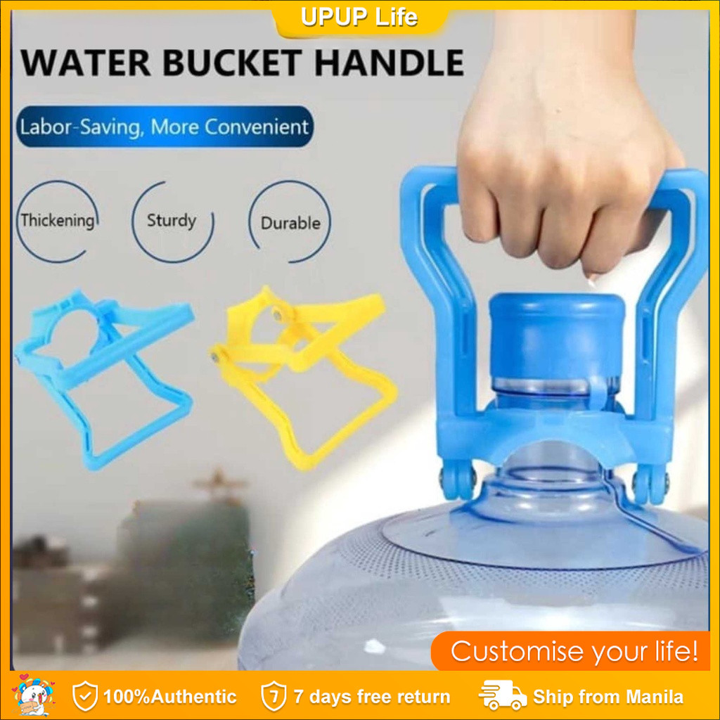 Round Blue Handle Lifter Holder for Gallon Water Container Water ...