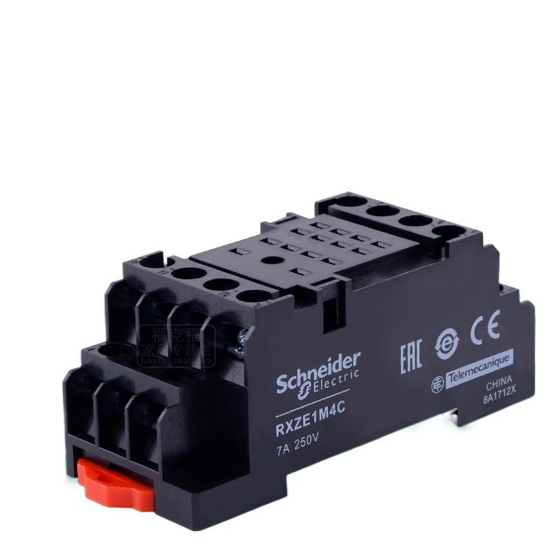Schneider small relay base RXZE1M4C 4 open 4 closed 4 groups of 14-hole relay socket 7A | Shopee ...