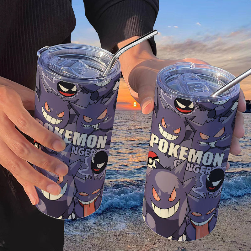 [ y] Cute Pokémon Coffee Influencer High-value Stainless Steel Thermos ...