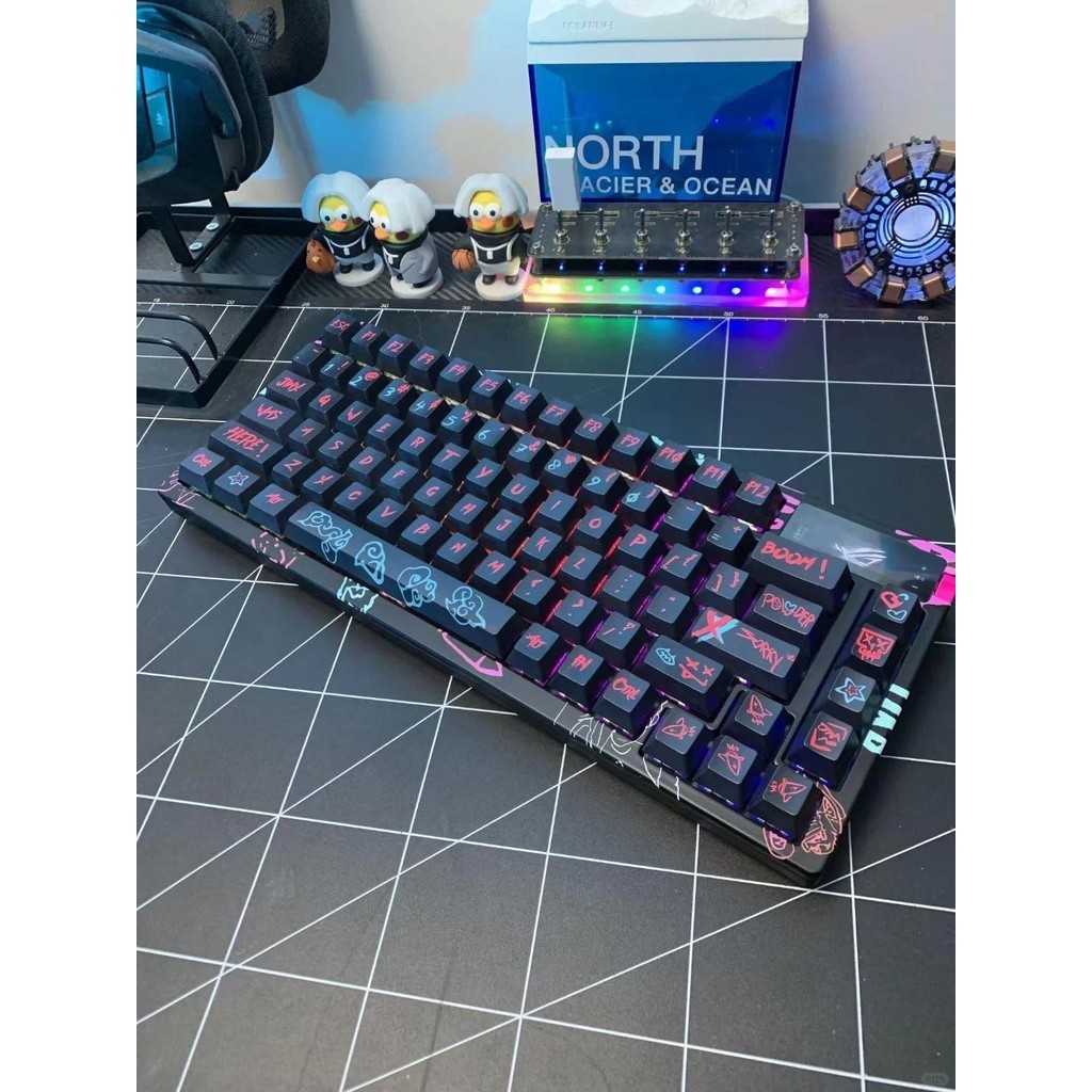 Jinx League of Legends Keycap Cherry Profile PBT Five-sided Sublimation ...