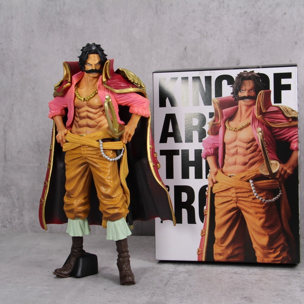Tkp1 One Piece KOA Roger Figure Art King Gol D Roger Ornament Model ...