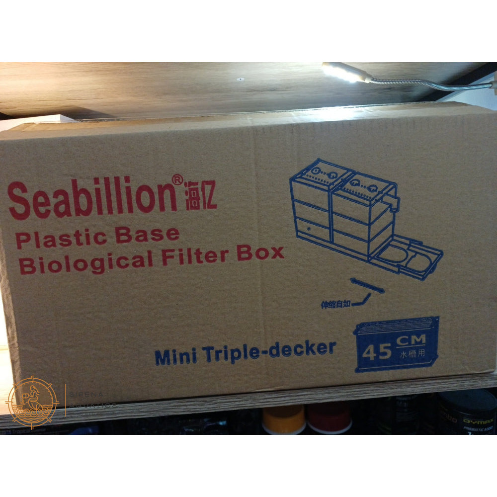 Seabillion Mini Plastic Triple Decker Trickle Filter - With 6 Trays ...