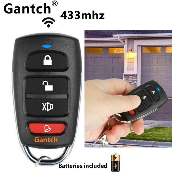 Universal 433mhz 315mhz Code Remote Control for Garage Door / Gate Car ...