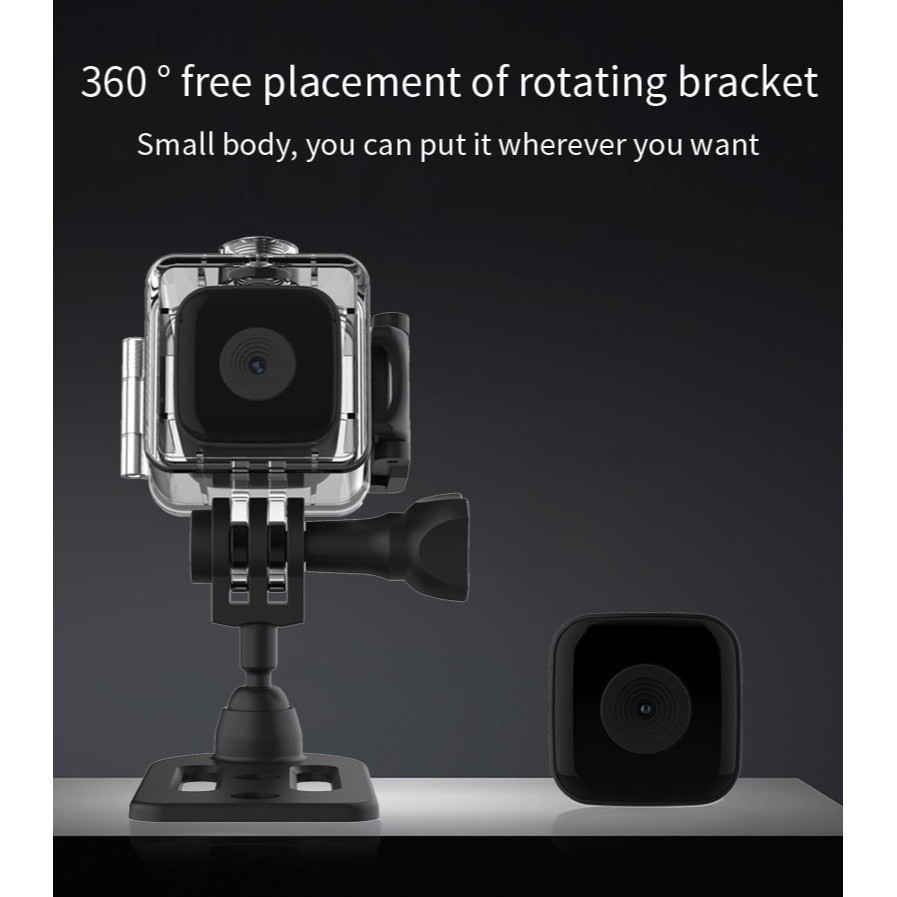 CCTV Portable Mini Camera HD 1080P Camera Hidden Body Camera Night ...