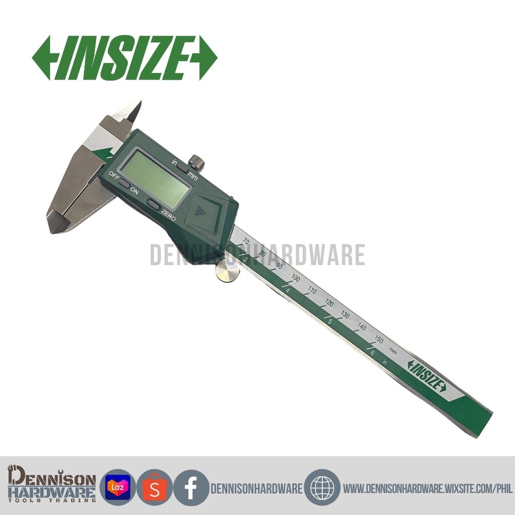 INSIZE DIGITAL VERNIER CALIPER 0-6,0-8,0-12 INCHES WITH CERTIFICATE AND ...