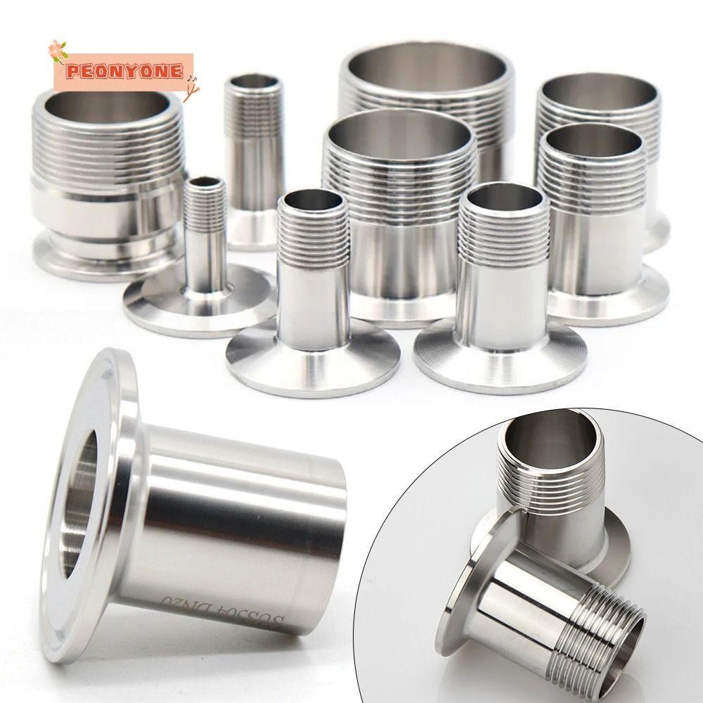PEONYR 1Pcs Tri Clamp, BSPT Female/Male Thread DN15-DN40 Pipe Fitting ...