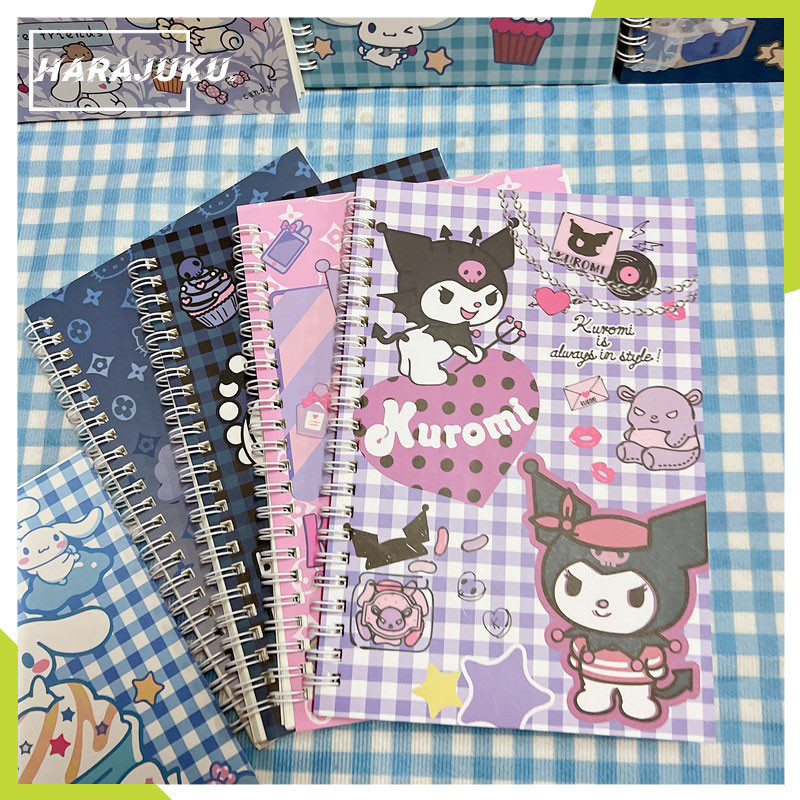 Sanrio Student A5 Notebook Cinnamon 60 Sheets 120 Pages Coil Notebook ...
