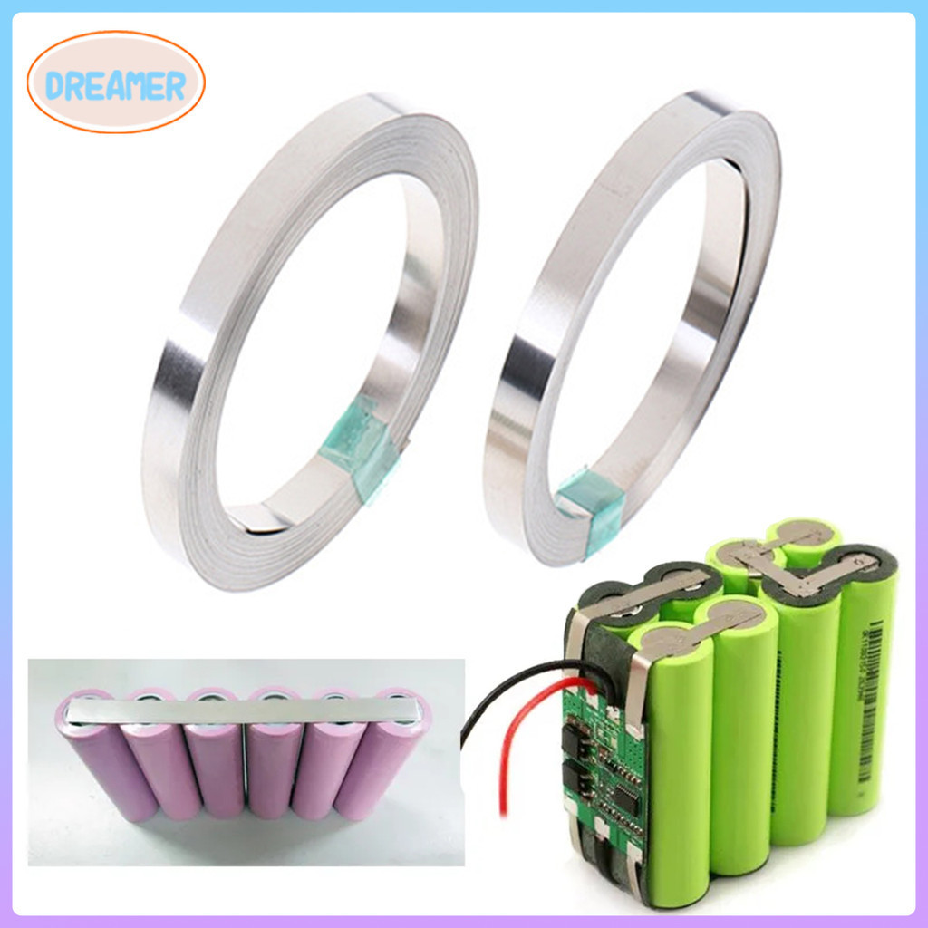 1 Roll 10m 0.1mm 18650 Li-ion Battery Nickel Sheet 10m Nickel Sheet ...
