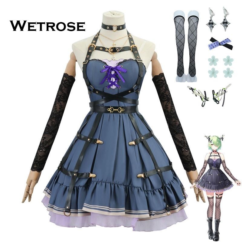 [Wetrose] Hololive EN Vtuber Ceres Fauna Cosplay Costume Gothic ...