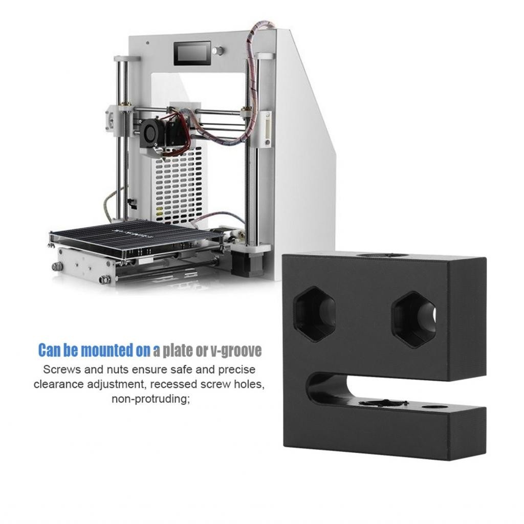 Maib T8 Anti-Backlash Nut Block Pom For 3D Printer 8mm Screw Rod Lead ...