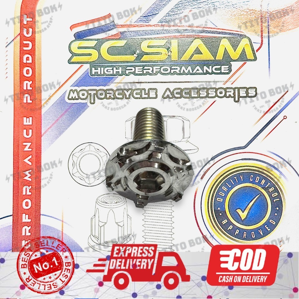 SC SIAM CNC DISC BOLT | Shopee Philippines