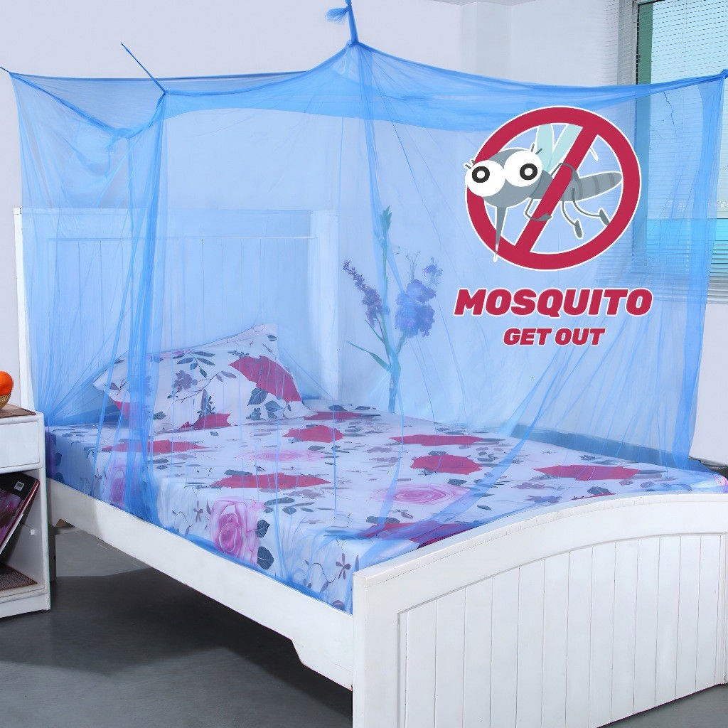 Nylon Mosquito Net-Family Size/King-Single Extra-Double Extra-Family ...