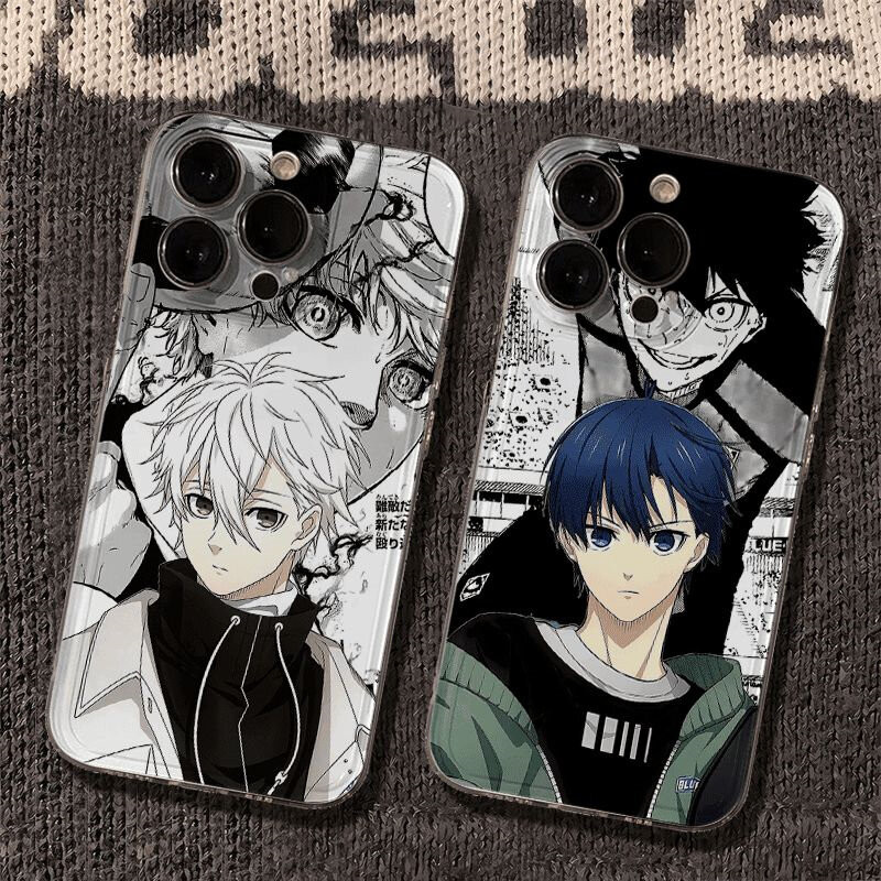 Anime Blue Lock Isagi Yoichi Phone Case For IPhone 11 12 13 14 15 16 ...