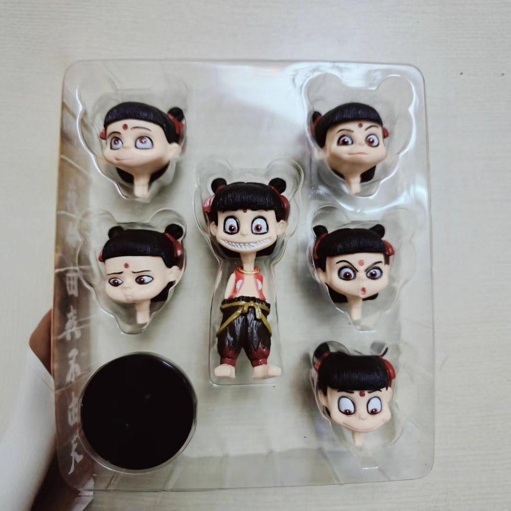 Nezha The Devil’s Child Movie Action Figure Nezha 2 Model Toy Statue ...