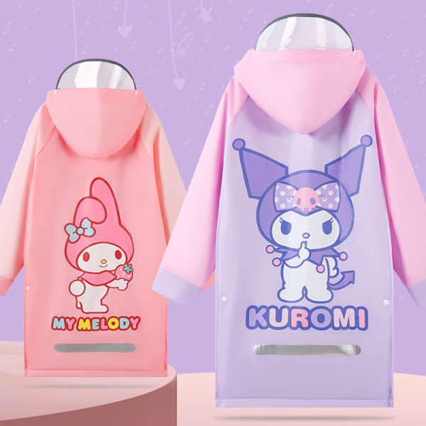 kapote rain coat makapal kapote for kids kids raincoat Kuromi Children ...